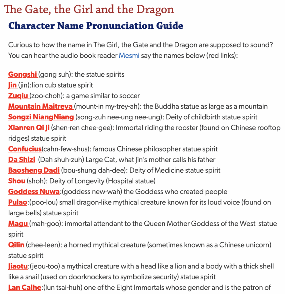 The Gate, the Girl, and the Dragon – Grace Lin